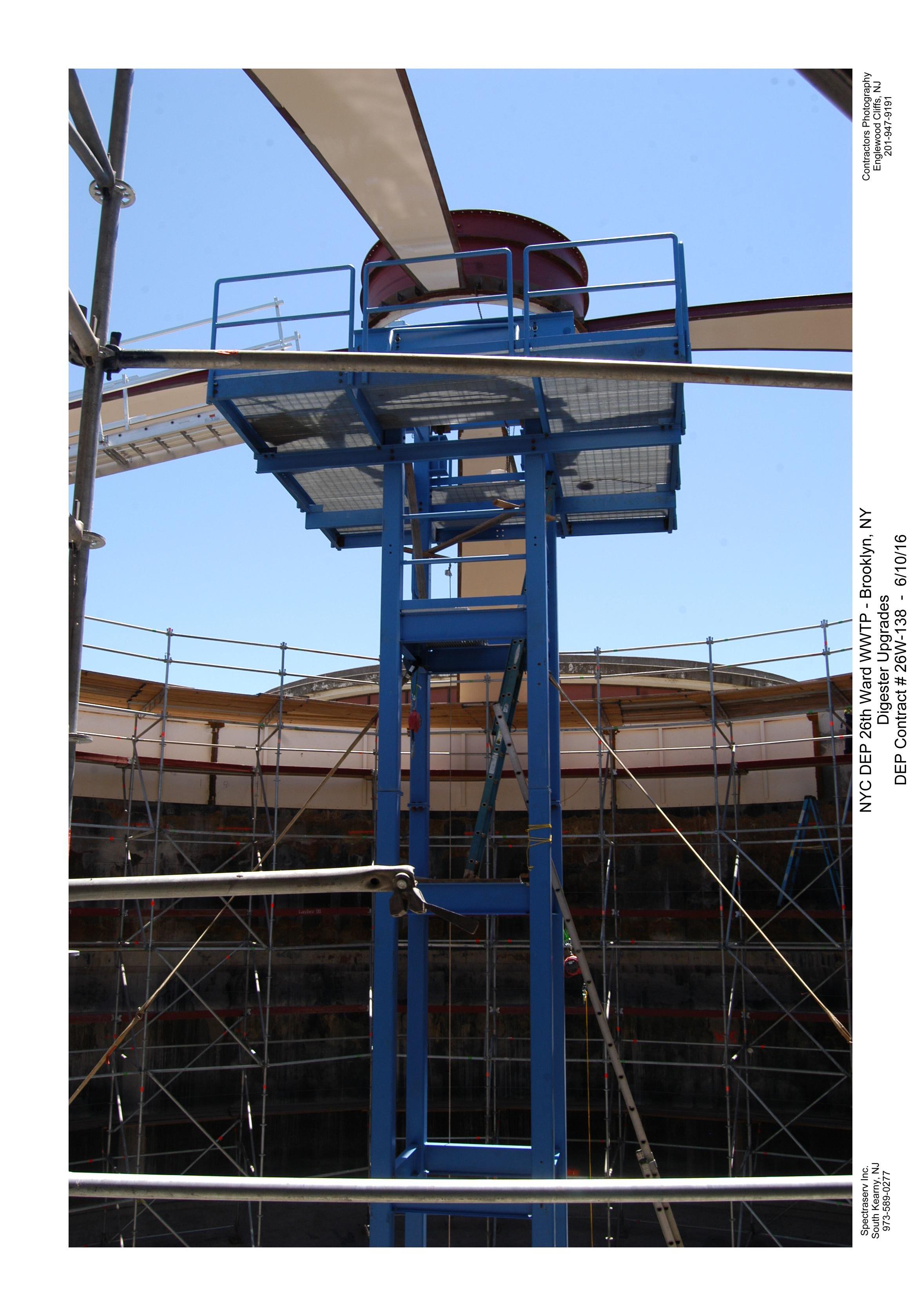 Dome support for digesters. : Minuteman Drafting, Inc.